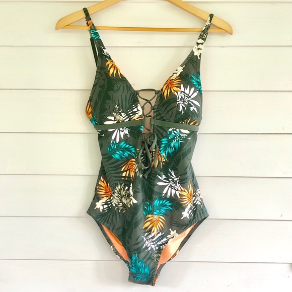 Moontide Swim New Zealand | Swim | Moontide Lace Down Onepiece Swimsuit ...